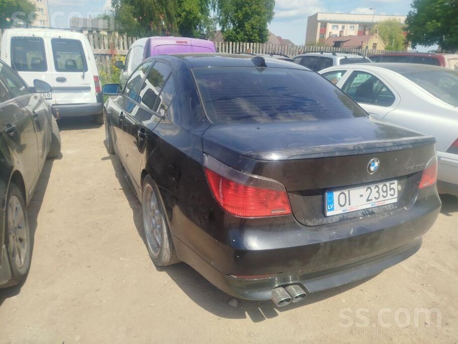 Melns BMW 525 2006 Tukums, ar dzinēja tilpumu 2.50 L un nobraukumu 329 tūkst. km par 3600 €, foto 7 vietnē AUTOMOTO.COM.LV