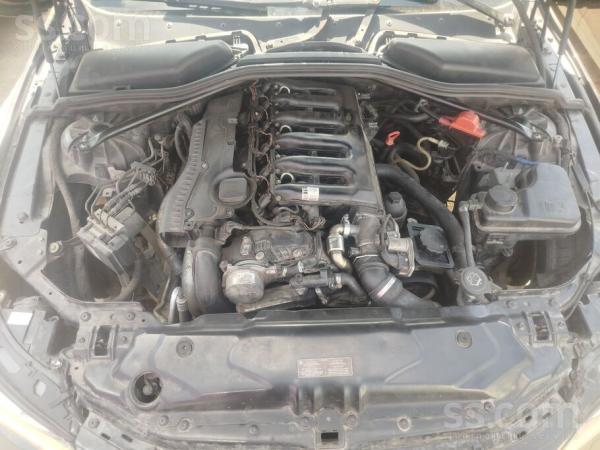 Black BMW 525 2006 in Tukums, with an engine capacity of 2.50 L and mileage of 329 thousand km for 3600 €, photo 7 on AUTOMOTO.COM.LV