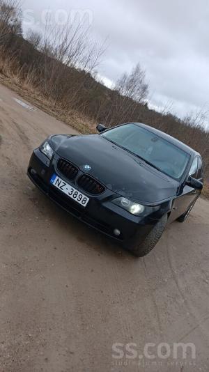 Black BMW 525 2006 in Rezekne, with an engine capacity of 2.50 L and mileage of 272 thousand km for 3700 €, photo 10 on AUTOMOTO.COM.LV