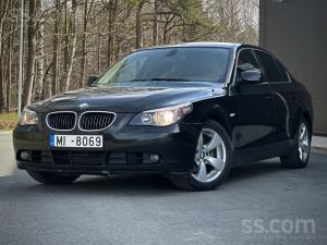 Black BMW 525 2006 in Jelgava, with an engine capacity of 2.50 L and mileage of 324 thousand km for 3290 €, photo  on AUTOMOTO.COM.LV