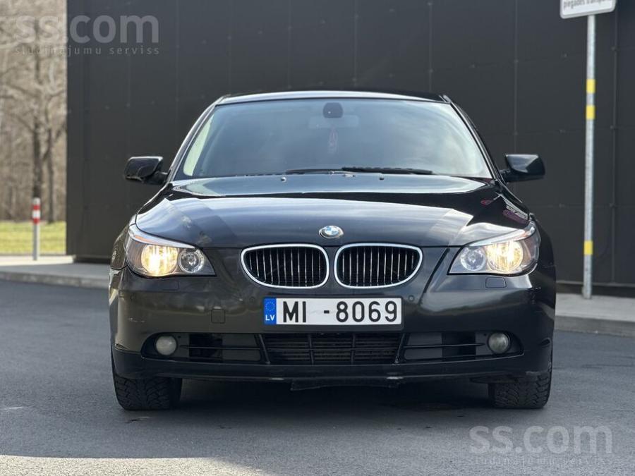 Черный БМВ 525 2006 в Елгава, объемом двигателя 2.50 л и пробегом 324 тыс. км за 3290 €, фото 3 на AUTOMOTO.COM.LV