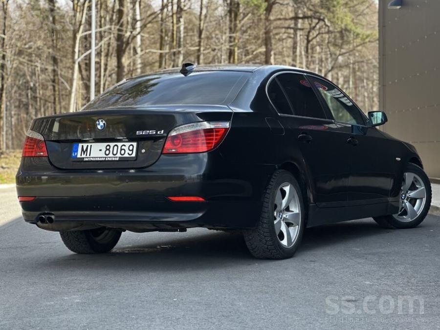Черный БМВ 525 2006 в Елгава, объемом двигателя 2.50 л и пробегом 324 тыс. км за 3290 €, фото 7 на AUTOMOTO.COM.LV