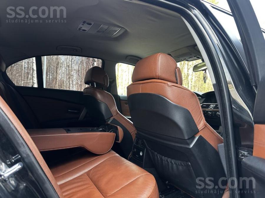 Черный БМВ 525 2006 в Елгава, объемом двигателя 2.50 л и пробегом 324 тыс. км за 3290 €, фото 16 на AUTOMOTO.COM.LV