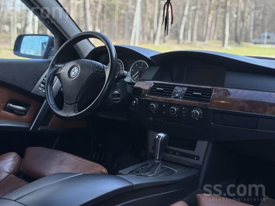 Черный БМВ 525 2006 в Елгава, объемом двигателя 2.50 л и пробегом 324 тыс. км за 3290 €, фото 21 на AUTOMOTO.COM.LV