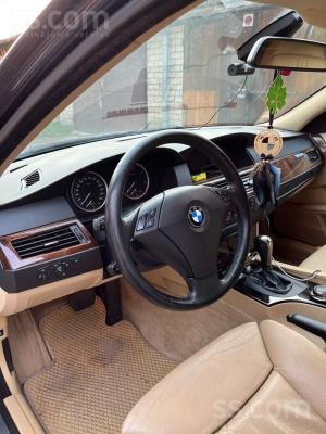Melns BMW 525 2006 Daugavpils, ar dzinēja tilpumu 2.50 L un nobraukumu 302 tūkst. km par 4400 €, foto 6 vietnē AUTOMOTO.COM.LV