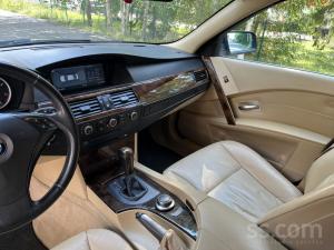 Black BMW 525 2006 in Dobele, with an engine capacity of 2.50 L and mileage of 374 thousand km for 3900 €, photo 18 on AUTOMOTO.COM.LV