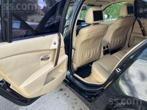 Black BMW 525 2006 in Dobele, with an engine capacity of 2.50 L and mileage of 374 thousand km for 3900 €, photo 20 on AUTOMOTO.COM.LV
