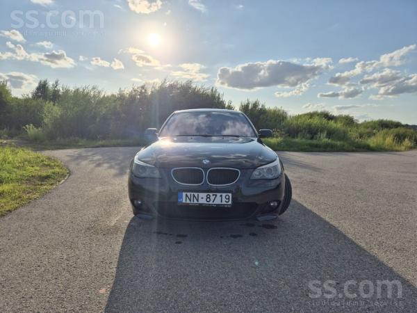 Черный БМВ 525 2006 в Рига, объемом двигателя 2.50 л и пробегом 303 тыс. км за 6500 €, фото 1 на AUTOMOTO.COM.LV