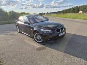 Black BMW 525 2006 in Riga, with an engine capacity of 2.50 L and mileage of 303 thousand km for 6500 €, photo 3 on AUTOMOTO.COM.LV