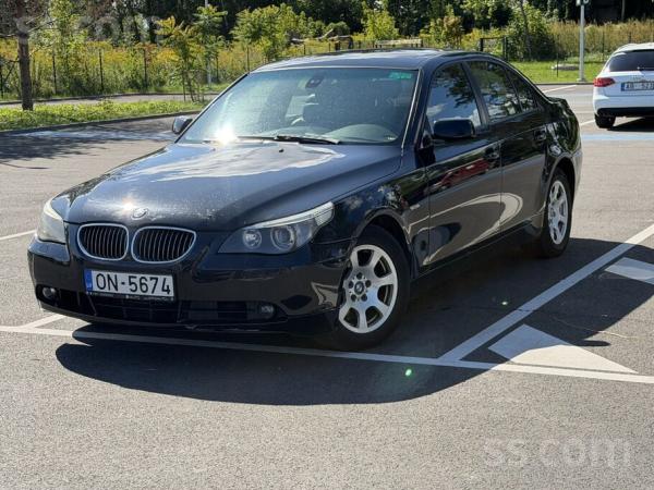Melns BMW 525 2006 Rīga, ar dzinēja tilpumu 2.50 L un nobraukumu 467 tūkst. km par 2775 €, foto 1 vietnē AUTOMOTO.COM.LV