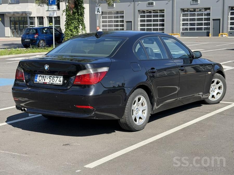 Черный БМВ 525 2006 в Рига, объемом двигателя 2.50 л и пробегом 467 тыс. км за 2775 €, фото 5 на AUTOMOTO.COM.LV