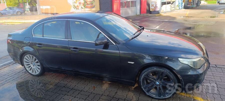 Melns BMW 525 2006 Rīga, ar dzinēja tilpumu 2.50 L un nobraukumu 412 tūkst. km par 2600 €, foto 3 vietnē AUTOMOTO.COM.LV