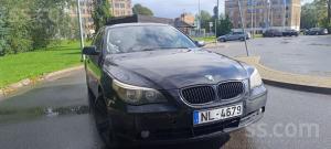 Melns BMW 525 2006 Rīga, ar dzinēja tilpumu 2.50 L un nobraukumu 412 tūkst. km par 2600 €, foto 4 vietnē AUTOMOTO.COM.LV