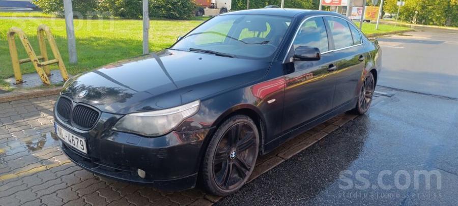 Melns BMW 525 2006 Rīga, ar dzinēja tilpumu 2.50 L un nobraukumu 412 tūkst. km par 2600 €, foto 5 vietnē AUTOMOTO.COM.LV