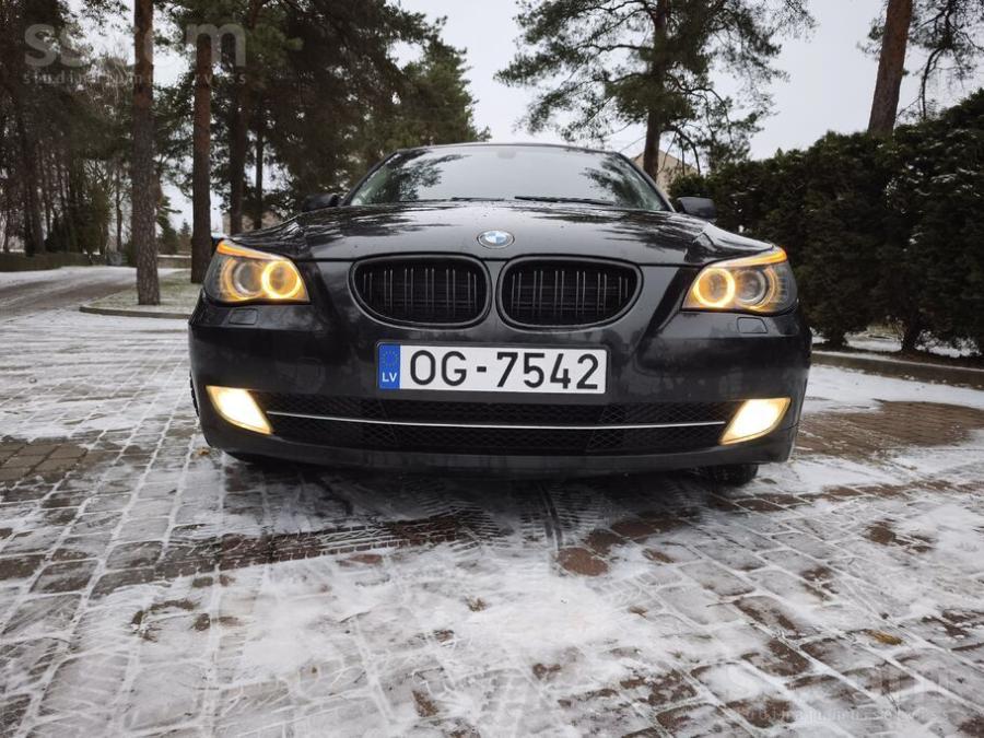 Melns BMW 525 2007 Preiļi, ar dzinēja tilpumu 3.00 L un nobraukumu 446 tūkst. km par 4400 €, foto 10 vietnē AUTOMOTO.COM.LV