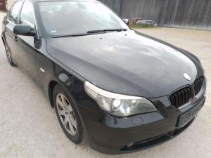 Melns BMW 525 2007 Marijampole, ar dzinēja tilpumu 2.50 L un nobraukumu 260 tūkst. km par 1850 €, foto  vietnē AUTOMOTO.COM.LV