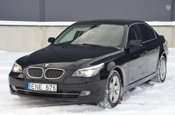 Black BMW 525 2007 in Siauliai, with an engine capacity of 2.99 L and mileage of 320 thousand km for 3800 €, photo 1 on AUTOMOTO.COM.LV