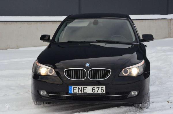 Black BMW 525 2007 in Siauliai, with an engine capacity of 2.99 L and mileage of 320 thousand km for 3800 €, photo 5 on AUTOMOTO.COM.LV