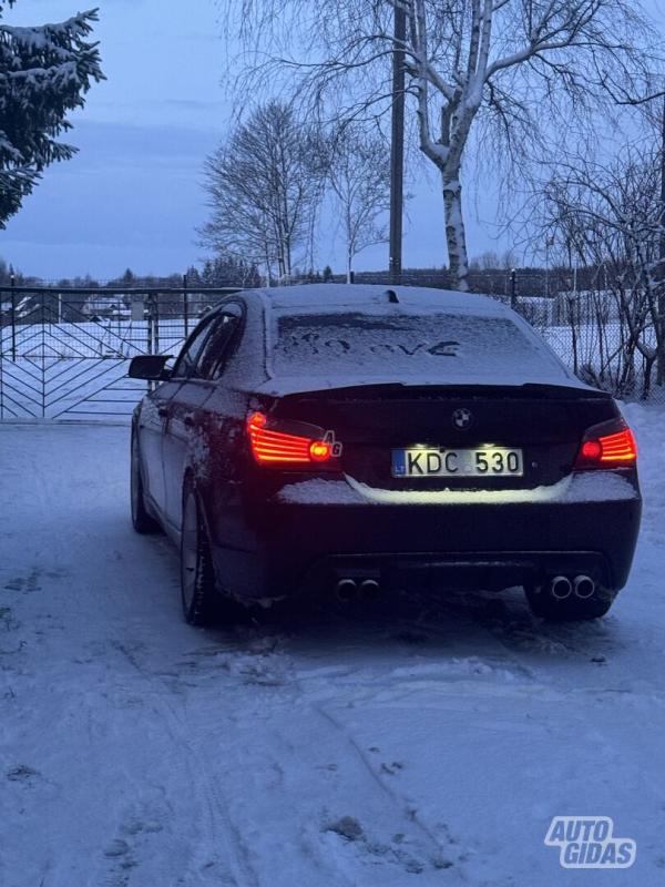 Melns BMW 525 2007 Viļņa, ar dzinēja tilpumu 3.00 L un nobraukumu 440 tūkst. km par 5200 €, foto 3 vietnē AUTOMOTO.COM.LV