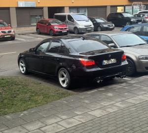 Black BMW 525 2007 in Vilnius, with an engine capacity of 3.00 L and mileage of 440 thousand km for 5200 €, photo 8 on AUTOMOTO.COM.LV
