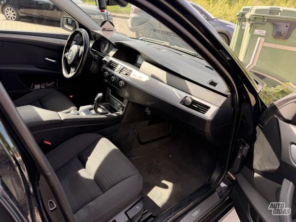 Melns BMW 525 2007 Klaipėda, ar dzinēja tilpumu 3.00 L un nobraukumu 386 tūkst. km par 3400 €, foto 2 vietnē AUTOMOTO.COM.LV