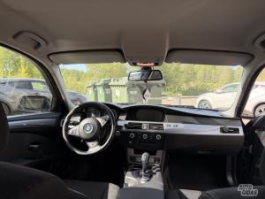 Black BMW 525 2007 in Klaipeda, with an engine capacity of 3.00 L and mileage of 386 thousand km for 3400 €, photo 5 on AUTOMOTO.COM.LV