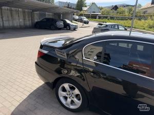 Black BMW 525 2007 in Klaipeda, with an engine capacity of 3.00 L and mileage of 386 thousand km for 3400 €, photo 7 on AUTOMOTO.COM.LV
