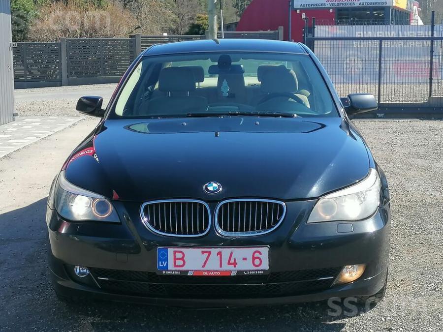 Melns BMW 525 2007 Valmiera, ar dzinēja tilpumu 3.00 L un nobraukumu 384 tūkst. km par 4390 €, foto 4 vietnē AUTOMOTO.COM.LV