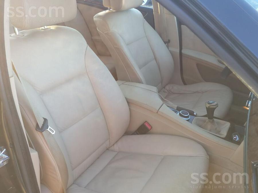 Melns BMW 525 2007 Valmiera, ar dzinēja tilpumu 3.00 L un nobraukumu 384 tūkst. km par 4390 €, foto 12 vietnē AUTOMOTO.COM.LV