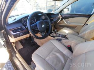 Melns BMW 525 2007 Valmiera, ar dzinēja tilpumu 3.00 L un nobraukumu 384 tūkst. km par 4390 €, foto 17 vietnē AUTOMOTO.COM.LV