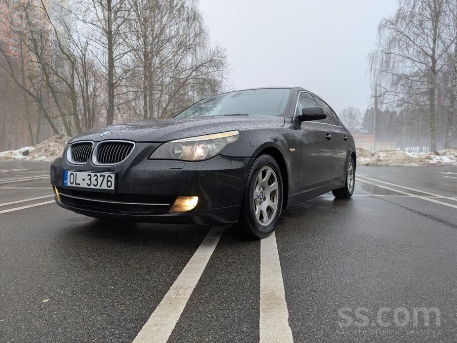 Черный БМВ 525 2007 в Рига, объемом двигателя 3.00 л и пробегом 295 тыс. км за 5250 €, фото 3 на AUTOMOTO.COM.LV