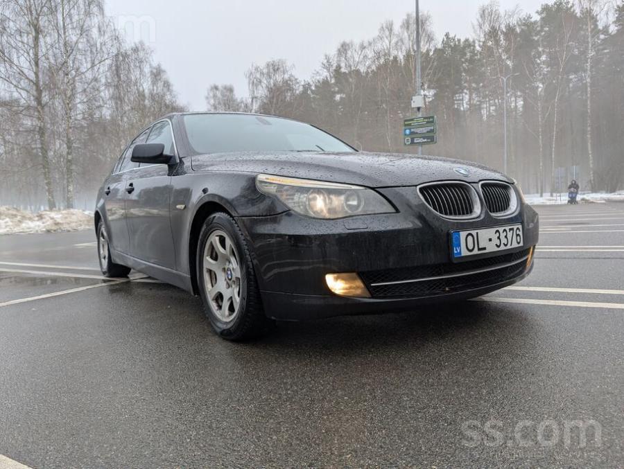 Черный БМВ 525 2007 в Рига, объемом двигателя 3.00 л и пробегом 295 тыс. км за 5250 €, фото 4 на AUTOMOTO.COM.LV