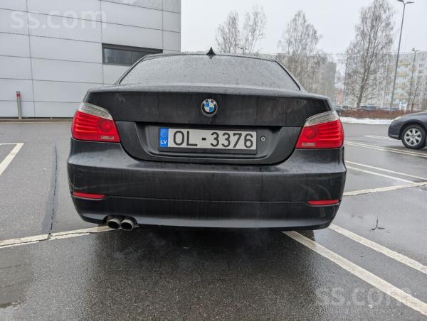 Черный БМВ 525 2007 в Рига, объемом двигателя 3.00 л и пробегом 295 тыс. км за 5250 €, фото 4 на AUTOMOTO.COM.LV