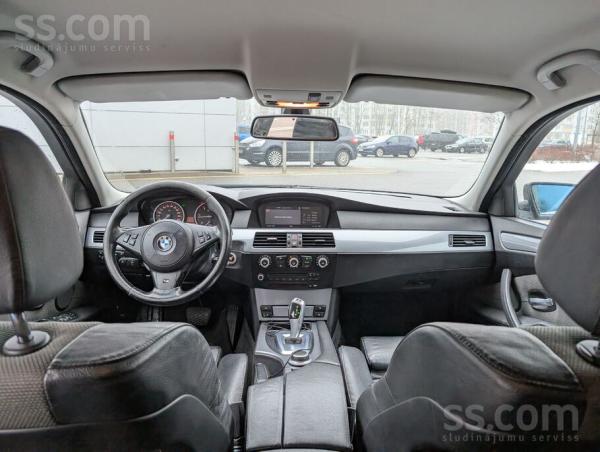 Черный БМВ 525 2007 в Рига, объемом двигателя 3.00 л и пробегом 295 тыс. км за 5250 €, фото 7 на AUTOMOTO.COM.LV