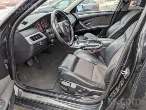 Черный БМВ 525 2007 в Рига, объемом двигателя 3.00 л и пробегом 295 тыс. км за 5250 €, фото 10 на AUTOMOTO.COM.LV