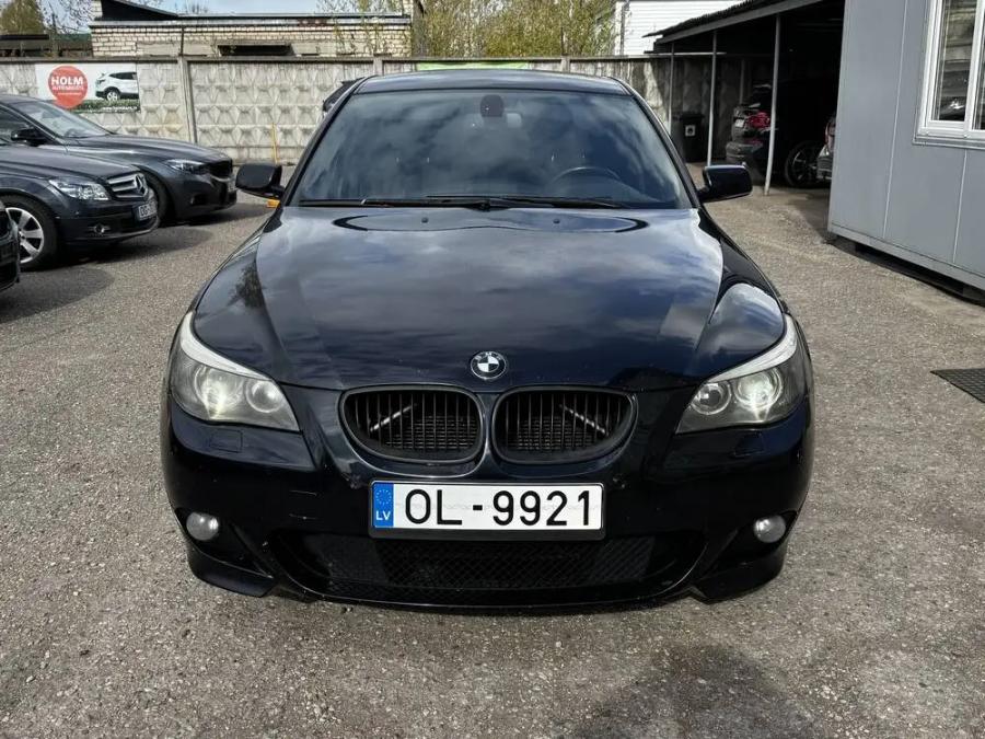 Черный БМВ 525 2007 в Даугавпилс, объемом двигателя 2.50 л и пробегом 333 тыс. км за 4490 €, фото 3 на AUTOMOTO.COM.LV