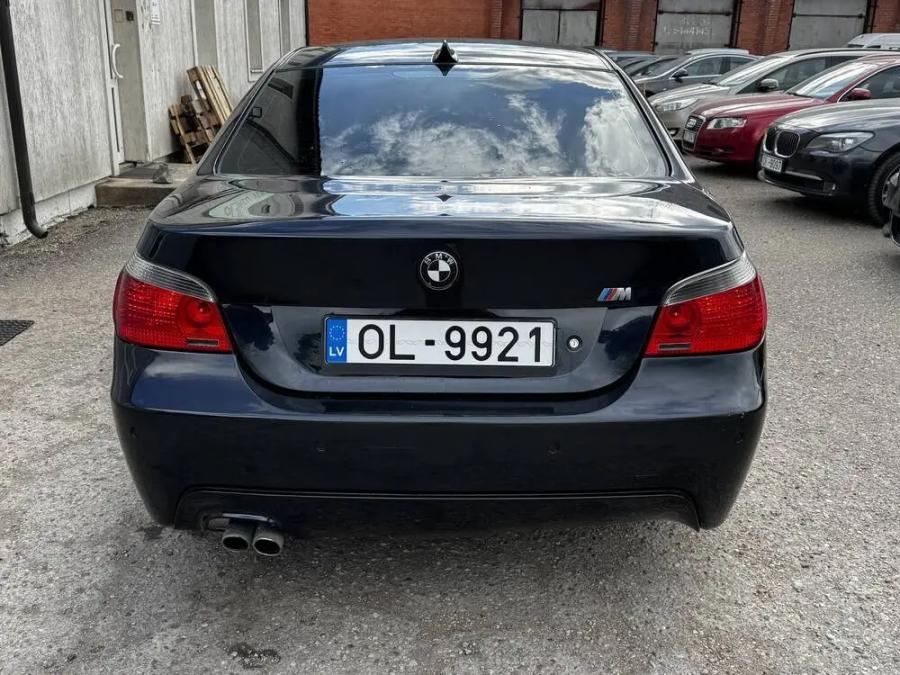Черный БМВ 525 2007 в Даугавпилс, объемом двигателя 2.50 л и пробегом 333 тыс. км за 4490 €, фото 6 на AUTOMOTO.COM.LV