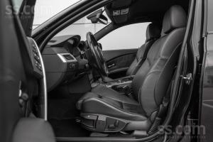 Black BMW 525 2007 in Riga, with an engine capacity of 2.50 L and mileage of 334 thousand km for 5990 €, photo 8 on AUTOMOTO.COM.LV