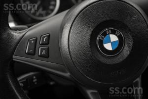 Black BMW 525 2007 in Riga, with an engine capacity of 2.50 L and mileage of 334 thousand km for 5990 €, photo 17 on AUTOMOTO.COM.LV