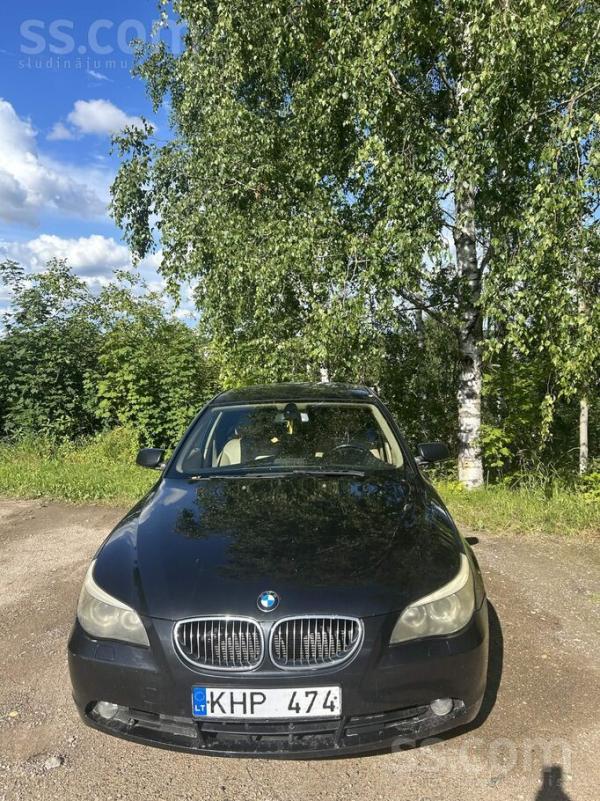 Melns BMW 525 2007 Rēzekne, ar dzinēja tilpumu 3.00 L un nobraukumu 388 tūkst. km par 3800 €, foto 2 vietnē AUTOMOTO.COM.LV