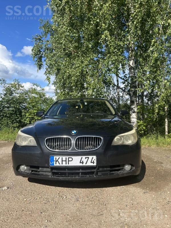 Melns BMW 525 2007 Rēzekne, ar dzinēja tilpumu 3.00 L un nobraukumu 388 tūkst. km par 3800 €, foto 3 vietnē AUTOMOTO.COM.LV