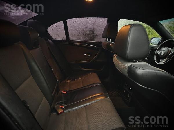 Melns BMW 525 2007 Rīga, ar dzinēja tilpumu 3.00 L un nobraukumu 407 tūkst. km par 2700 €, foto 6 vietnē AUTOMOTO.COM.LV