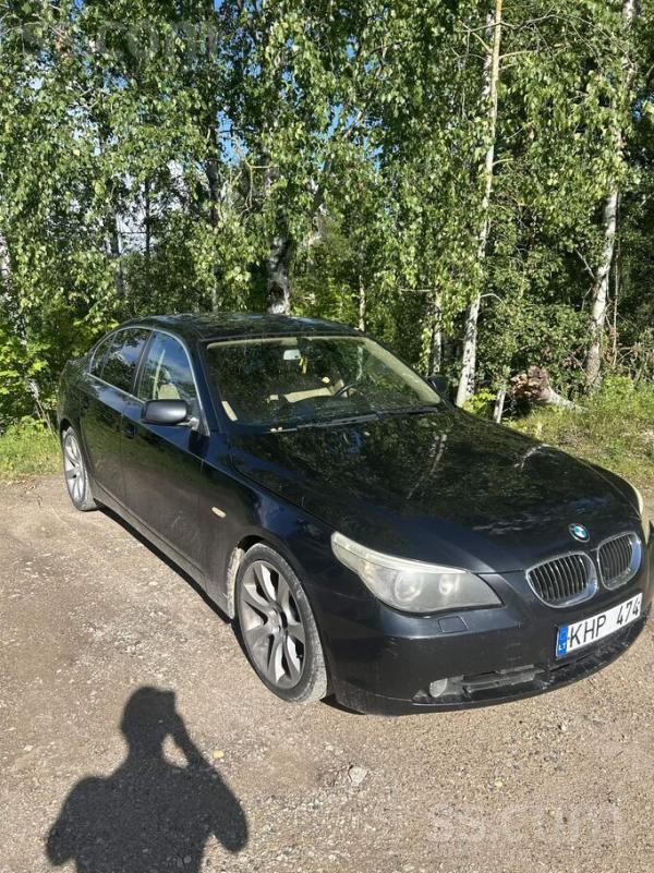 Melns BMW 525 2007 Rēzekne, ar dzinēja tilpumu 2.50 L un nobraukumu 388 tūkst. km par 3000 €, foto 4 vietnē AUTOMOTO.COM.LV