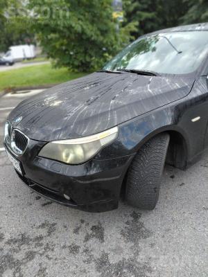 Black BMW 525 2007 in Riga, with an engine capacity of 2.50 L and mileage of 255 thousand km for 4999 €, photo 3 on AUTOMOTO.COM.LV