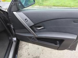 Black BMW 525 2007 in Riga, with an engine capacity of 2.50 L and mileage of 255 thousand km for 4999 €, photo 10 on AUTOMOTO.COM.LV