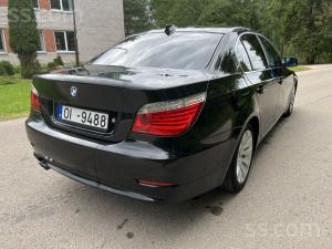 Black BMW 525 2007 in Ludza, with an engine capacity of 3.00 L and mileage of 305 thousand km for 5500 €, photo 6 on AUTOMOTO.COM.LV