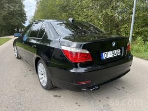 Black BMW 525 2007 in Ludza, with an engine capacity of 3.00 L and mileage of 305 thousand km for 5500 €, photo 8 on AUTOMOTO.COM.LV
