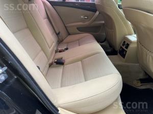 Black BMW 525 2007 in Ludza, with an engine capacity of 3.00 L and mileage of 305 thousand km for 5500 €, photo 10 on AUTOMOTO.COM.LV