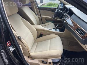 Black BMW 525 2007 in Ludza, with an engine capacity of 3.00 L and mileage of 305 thousand km for 5500 €, photo 11 on AUTOMOTO.COM.LV