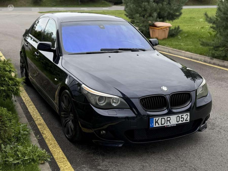 Черный БМВ 525 2007 в Каунас, объемом двигателя 3.00 л и пробегом 523 тыс. км за 5550 €, фото 5 на AUTOMOTO.COM.LV